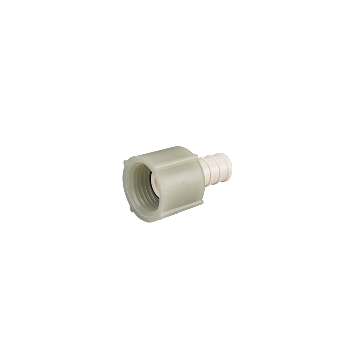 50-Pack 1/2" Swivel FPT PEX Adapters PPSU ASTM F2159 Rib Nut Fittings