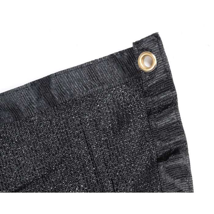 247Garden 90% 7'8"X50' UV-Proof Black Shade Net/Privacy Fence/Sun Block ...