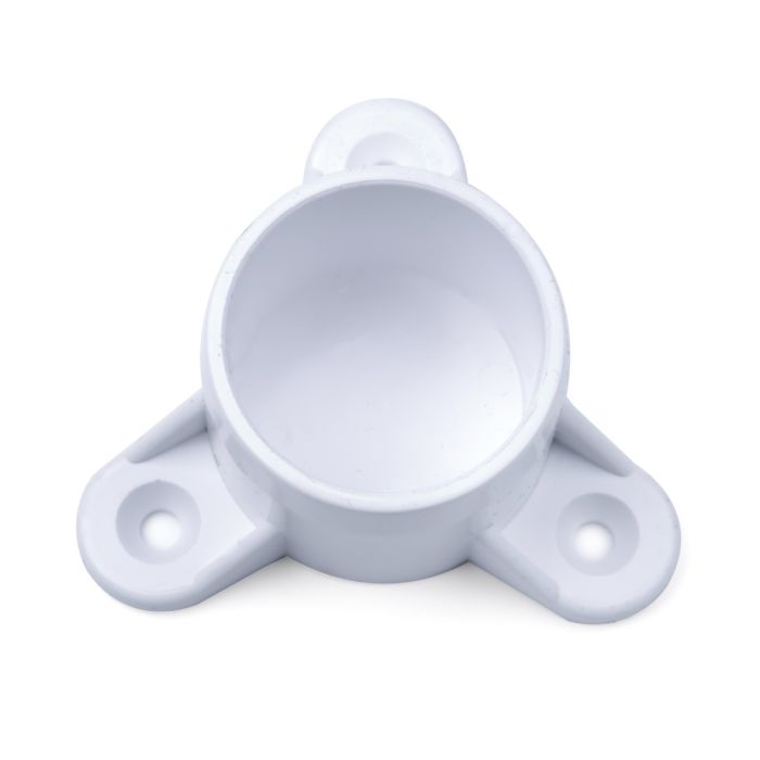 1" PVC Table Screw Cap - ASTM SCH40 Furniture-Grade Fitting