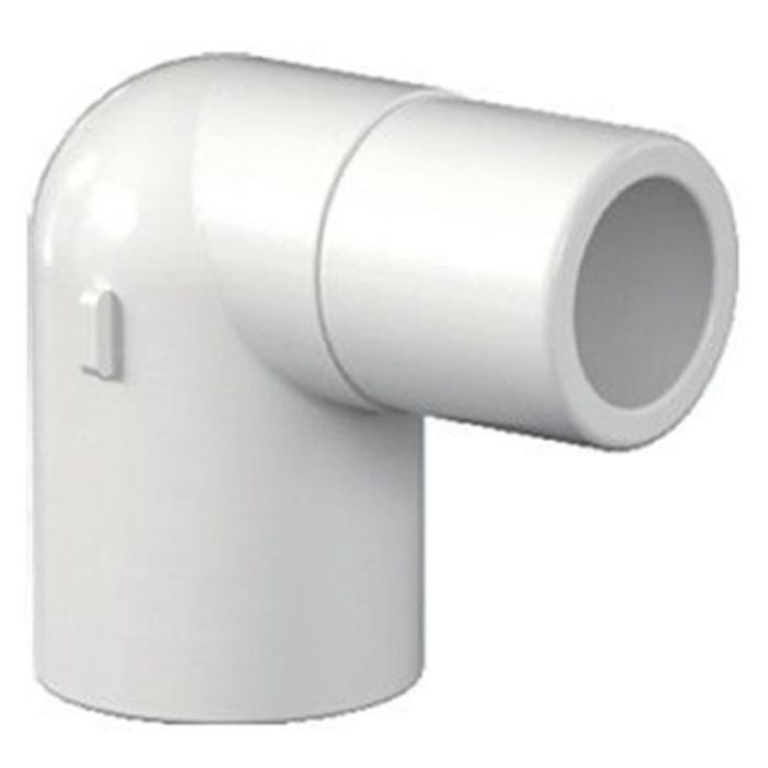 1/2 in. SCH-40 PVC 90-Degree Straight Street Elbow Fitting NSF ASTM ...