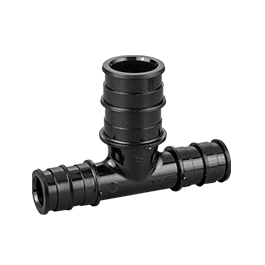 247Garden 1/2" x 1/2" x 3/4" PEX-A Tee, ASTM F1960 PPSU Expansion Fitting