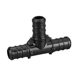 247Garden 1/2" x 1/2" x 1/2" PEX Tee, PPSU ASTM F2159 Fitting