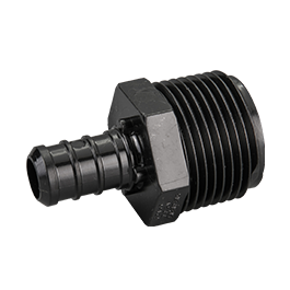 247Garden 1/2" x 3/4" MPT PEX Adapter, ASTM F2159 Fitting