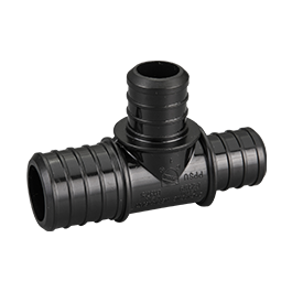 247Garden 1" x 3/4" x 3/4" PEX Tee, ASTM F2159