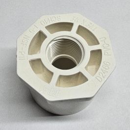 247Garden ERA 1-1/2" x 1/2" Female Reducing Ring SCH40 PVC Fitting NSF ...