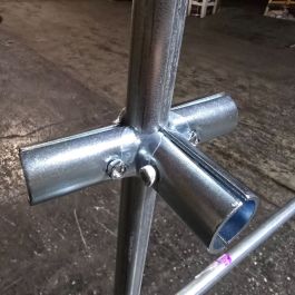 4-Way 3/4" EMT Metal Pipe Connector
