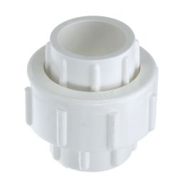 3 Inch SCH-40 PVC Union with EPDM O-Ring Seal | 3x3 Slip/Socket Pipe ...