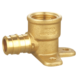247Garden 3/4" Expansion PEX x 3/4" FIP Drop Ear Elbow (NSF Lead Free ...
