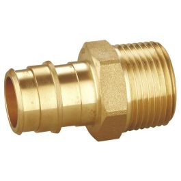 5-Pack 1 in. PEX-A Male Adapter Expansion Fittings NSF Lead Free Brass ...
