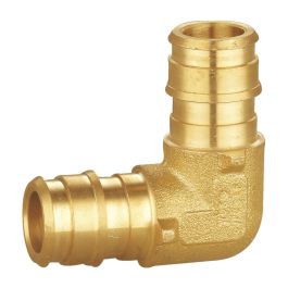 247Garden 1/2" Expansion PEX 90-Degree Elbow (NSF Lead Free Brass F1960)