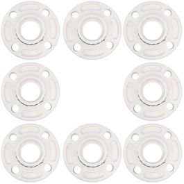 8-PC/Box 2" SCH-80 PVC Van Stone Flanges Socket Connection ASTM D2467 ...