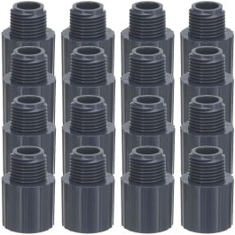 16-Pack 3/4 in. Schedule 80 PVC Male Adapters Pipe Fittings (Socket x ...