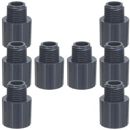8-Pack 3/4 in. Schedule 80 PVC Male Adapters Pipe Fittings (Socket x ...