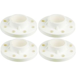 4-PK 4 in. PVC TS Flanges ASTM D2466 Socket-Type Pipe Fittings