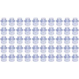247Garden 50-PK 1/2 in. Clear PVC SCH-40 Male Adapter Fittings ...