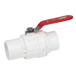 247Garden ERA 2 in. Two-Piece SCH40 PVC Chroming Ball Shut-Off Valve w ...