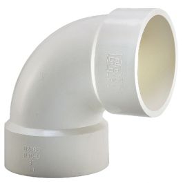 247Garden 6" DWV 45° Elbow PVC Fitting - ASTM D2665, NSF Certified