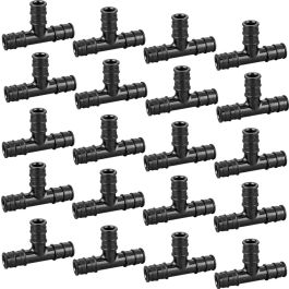 20-Pack 1/2" PEX-A Expansion Tee PPSU Fitting ASTM F1960 NSF | Free ...