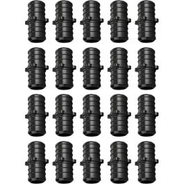 20-Pack 3/4" PEX Crimp Couplings PPSU ASTM F2159 NSF Tube Fittings