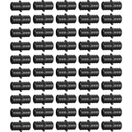 50-Pack 3/4" PEX Crimp Couplings PPSU ASTM F2159 NSF Tube Fittings