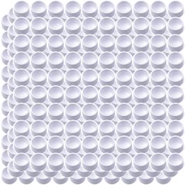300pcs 3/4 in. PVC End Caps ASTM SCH40 Furniture-Grade Fittings