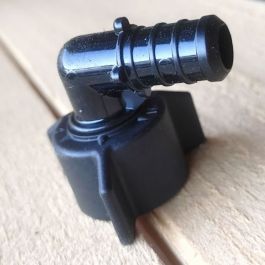 247Garden 1/2" x 1/2" Swiv FPT PEX 90° Adapter, PPSU ASTM F2159 Fitting