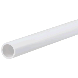 3/4 in. x 5 ft./46" 480-PSI White Schedule 40 PVC Pressure Plain End ...