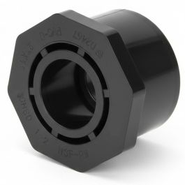2 x 1 in. Schedule 80 PVC Reducing Ring/Reducer Bushing, Sch-80 Pipe ...