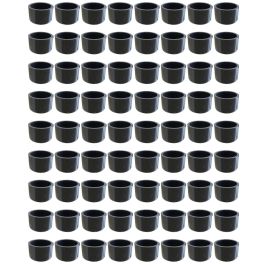 72PC/BOX 2 in. SCH-80 High Pressure PVC Pipe End Caps Slip/Socket ...