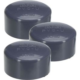 247Garden 3-Pack 2 in. Schedule 80 PVC End Caps | Slip/Socket Pipe ...