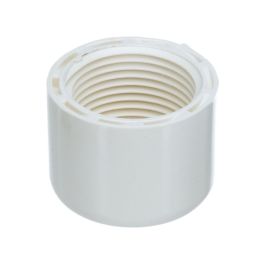 1-1/4 in. Schedule 40 PVC Female-Threaded NPT End Cap | Pro Plumbing ...